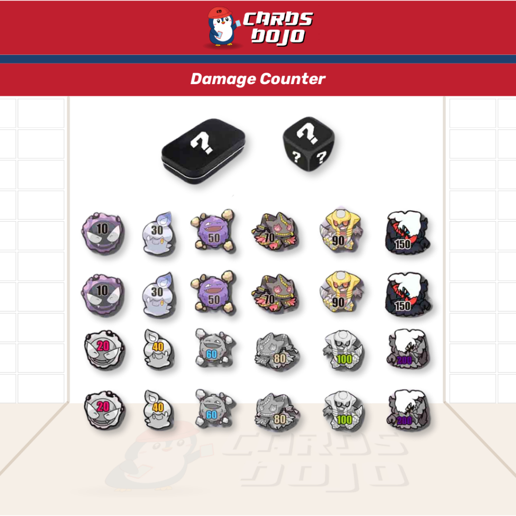 [READY STOCK] Acrylic Damage Ghost Series for Pokemon TCG - with Random ...