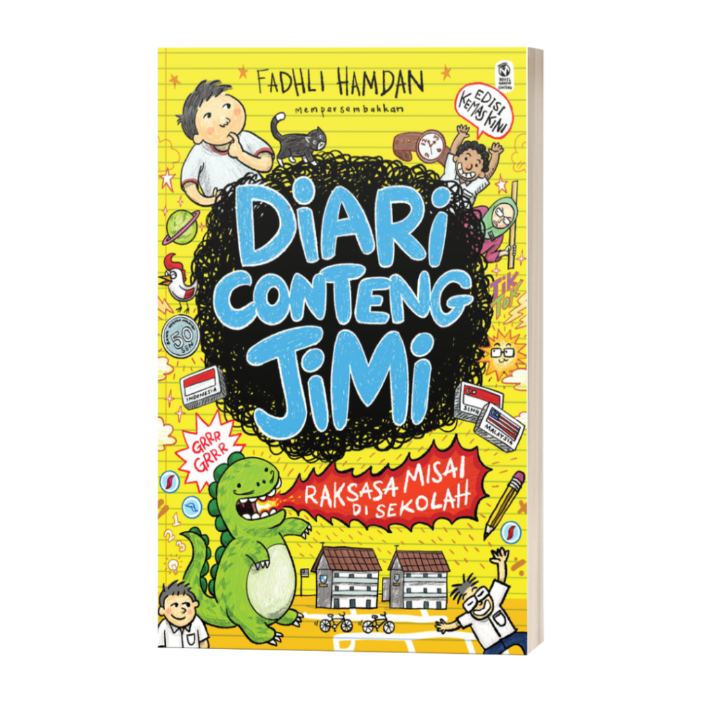 Diari Conteng Jimi 1 Raksasa Misai Di Sekolah Edisi Kemas Kini Buku ...