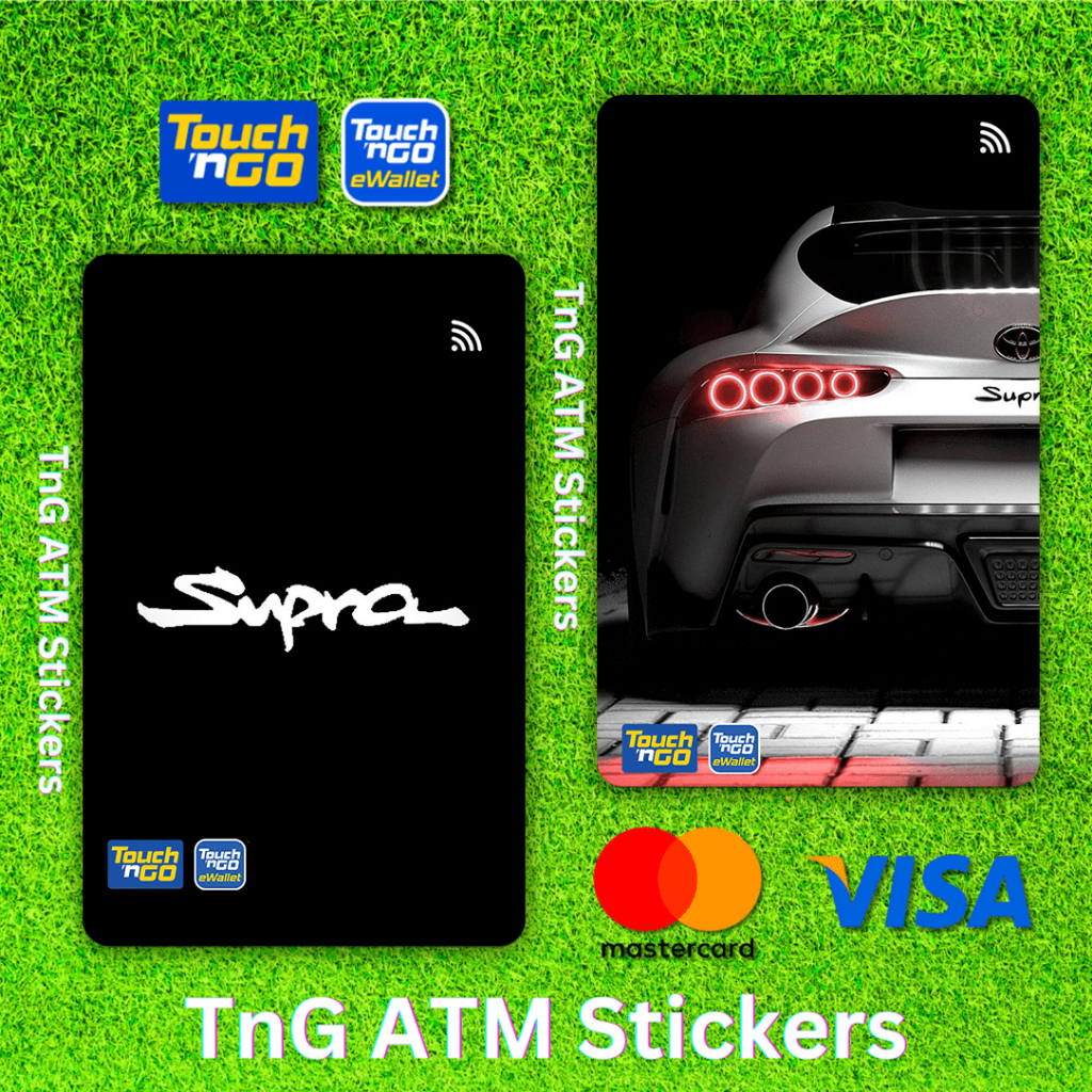Toyota GR Supra - Sticker Card Touch n Go TnG ATM Card Skincard Cover ...