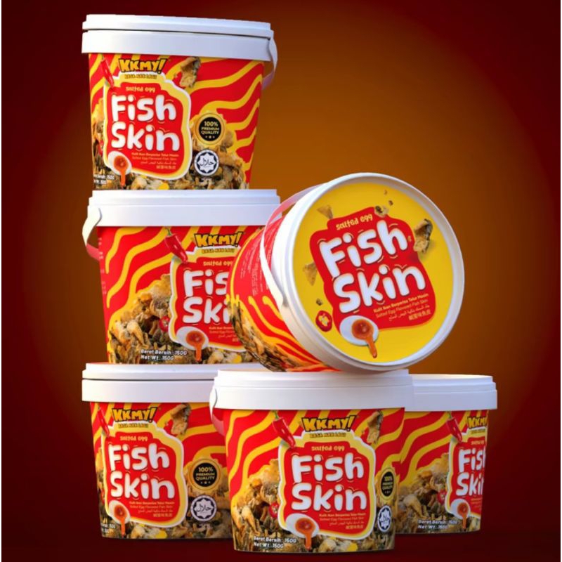 KKMY SALTED EGG FISH SKIN tube besar | Shopee Malaysia