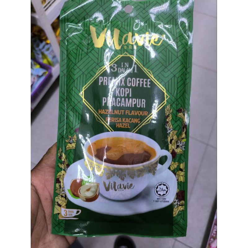 Vilavie Premixed Hazelnut coffee instant drink | Shopee Malaysia
