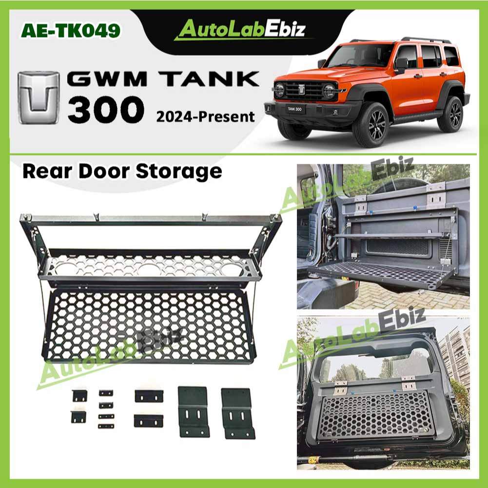GWM Tank 300 Rear Door Storage Tailgate Folding Rack car accesories ...