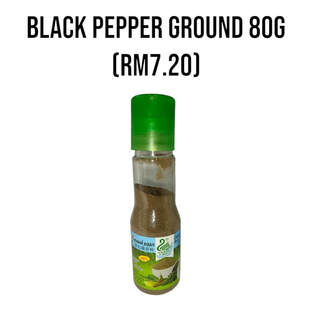 Serbuk Lada Hitam Swan Brand 80gm | Shopee Malaysia