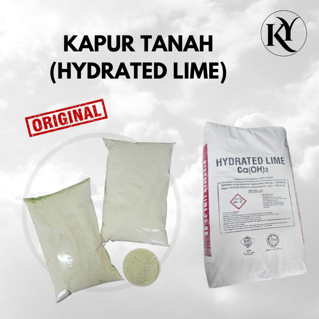 [KAPUR TANAH] 🌎 Hydrated Lime Ca(OH)2 Repack / 2kg | Shopee Malaysia