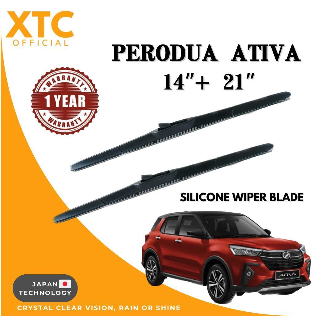 [Ready Stock] XTC Silicone Car Wiper Blade PERODUA ATIVA Japan ...