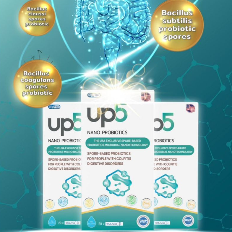 UP5 Probiotics for Colitis USA 20 tubes x 10ml | Shopee Malaysia