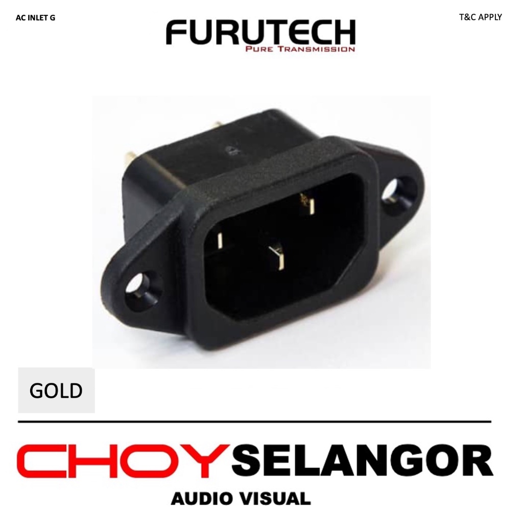 Furutech INLET G High Performance IEC Inlets 1pc | Shopee Malaysia