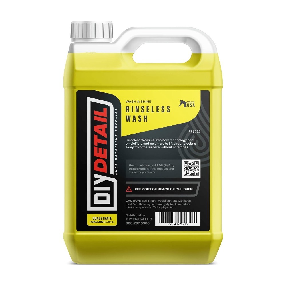 DIY DETAIL Rinseless Wash V1 1Gal / 3.78L - Car Wash Soap Shampoo ...