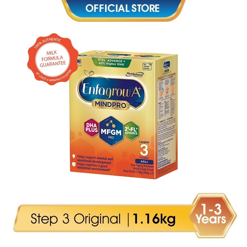 Enfagrow A+ Mind Pro Step 3 (ASLI) 1.16KG Exp: 06/2026 | Shopee Malaysia