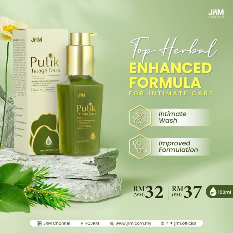 Putik Telaga Dara JRM by Bonda Rozita Ibrahim (PACKAGING BARU) | Shopee ...