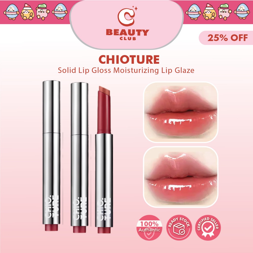 CHIOTURE Solid Lip Gloss Moisturizing Lip Glaze Chio ture 稚优泉固体唇蜜水光唇釉 ...