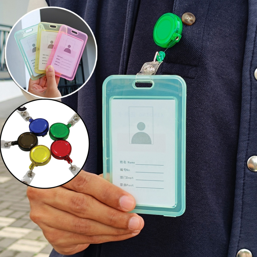 Yoyo Clip Id Holder / Yoyo Clip Name Badge / Round Clip Id Card ...