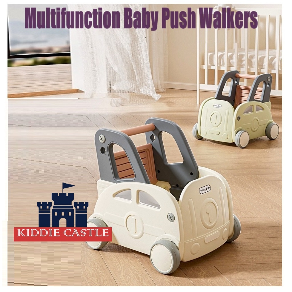 KiDDiE CASTLE🇲🇾Ready Stock Baby Learning Walker Trolley Mini Pull Push ...