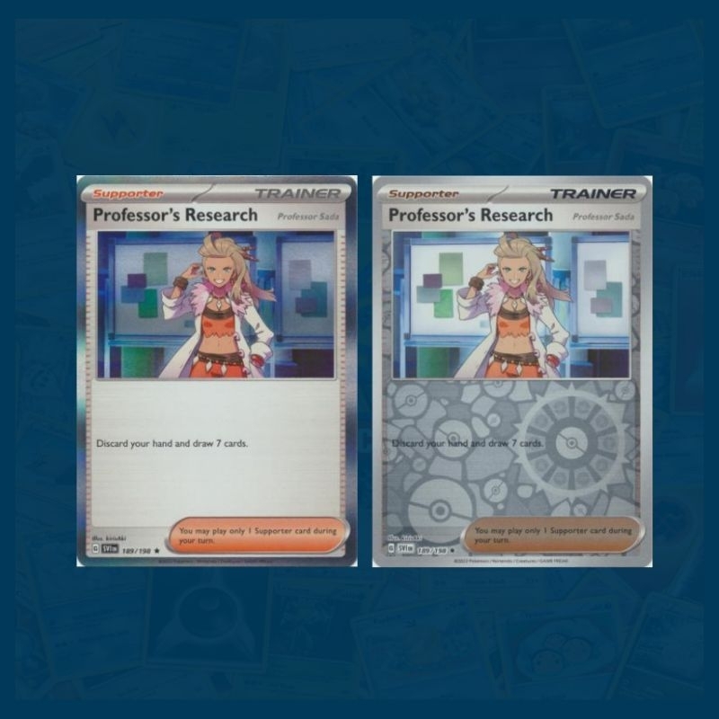 Professor's Research (Professor Sada) (189/198) Holo Rare/Reverse Holo - Scarlet And Violet SV01 ...