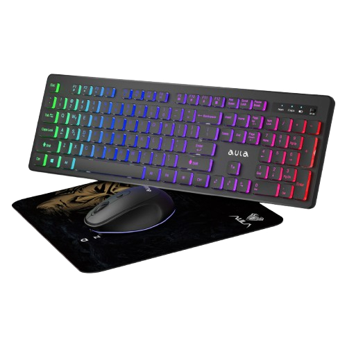 AULA AC308 Wireless Keyboard Mouse Set / AULA AC208 3 in 1 Keyboard and ...