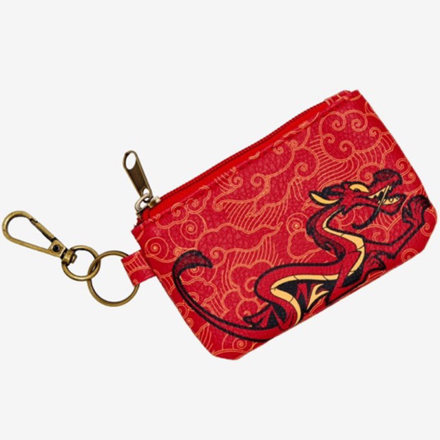 Loungefly Disney Mulan Mushu ID Wallet Purse Cardholder Pouch Bag ...