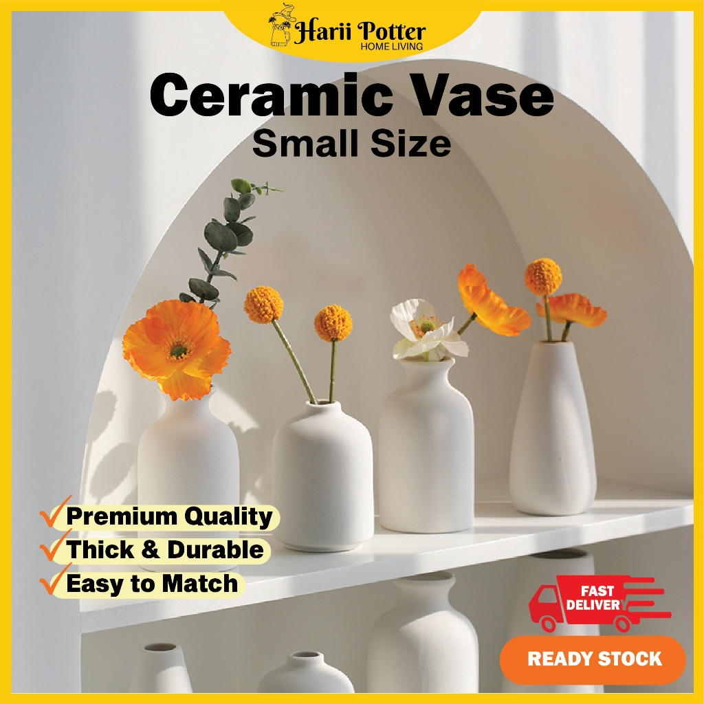 Ceramic Vase Flower Vase Deco Pasu Bunga Hiasan Pasu Seramik Vase ...