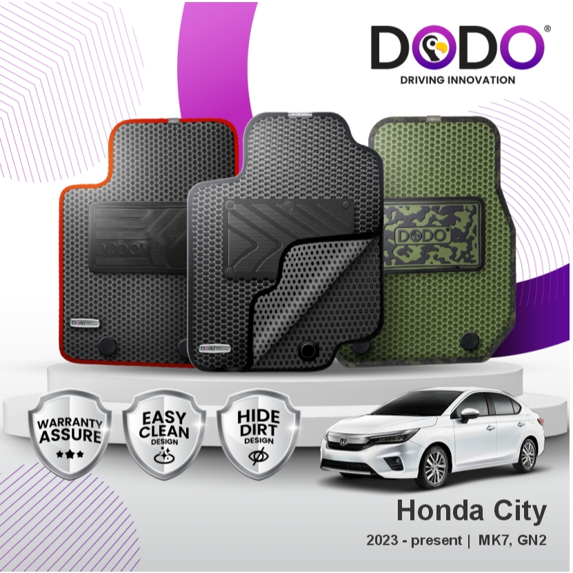 Dodo® Car Mat Honda City 2023 - Present GN7/ GN2 | Shopee Malaysia