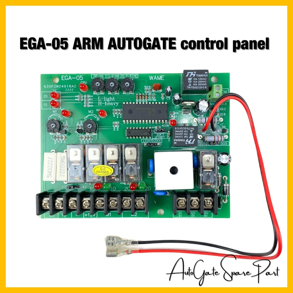 EGA-05 Autogate System Swing / Folding Gate Control Panel PCB Panel ...