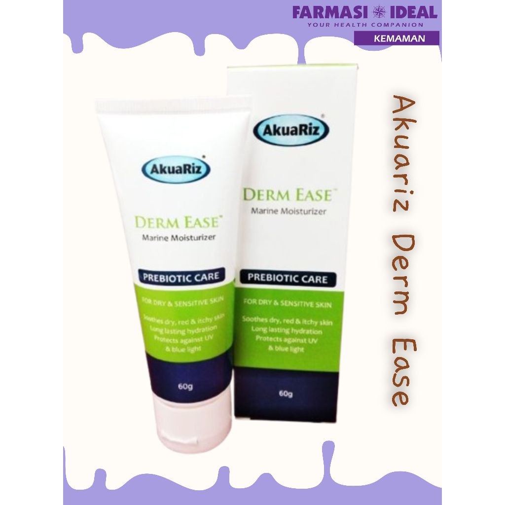 🔥READY STOCK🔥AKUARIZ DERM EASE MARINE MOISTUREZ 60g | Shopee Malaysia