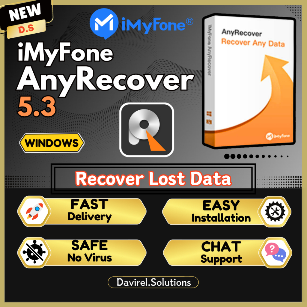iMyfone AnyRecover 5.3 | Latest Full Version | Windows | Shopee Malaysia