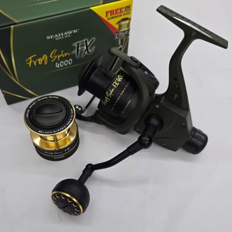 2024 FROG SPIN SEAHAWK MESIN KATAK PANCING KOLAM | Shopee Malaysia