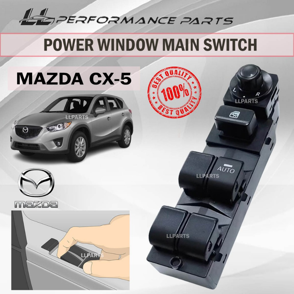 Mazda CX5 CX-5 2013-2015 Power Window Main Switch Suis tingkap Master ...