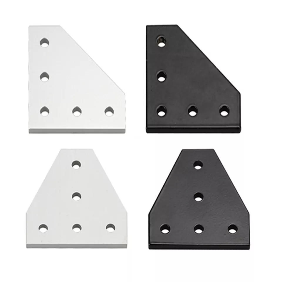 5 Holes 90 Degree T/L Joint Board Plate Corner Connection Joint strip ...