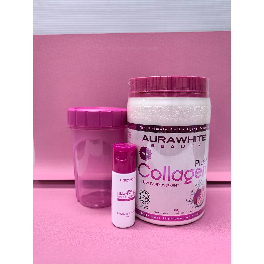AURAWHITE COLLAGEN PLUS HARGA PROMOSI | Shopee Malaysia