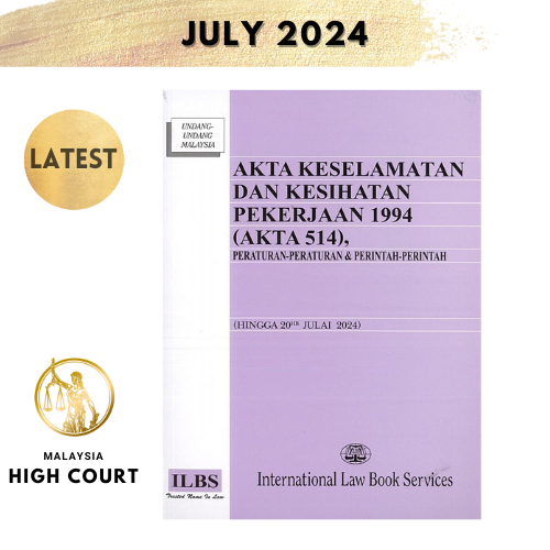 Akta Keselamatan Dan Kesihatan Pekerjaan 1994 (Akta 514), Peraturan ...