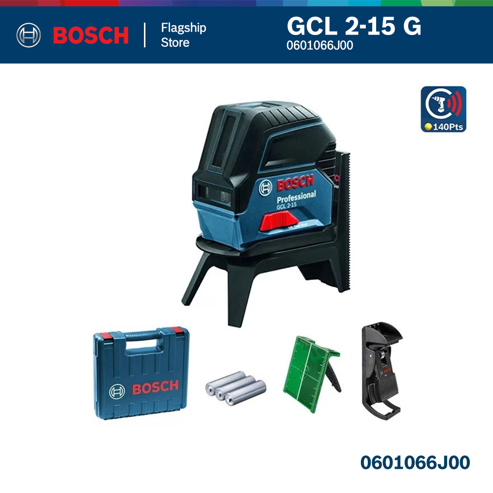 BOSCH GCL 2-15 G Professional Combi Line Laser - 0601066J00 | Shopee Malaysia