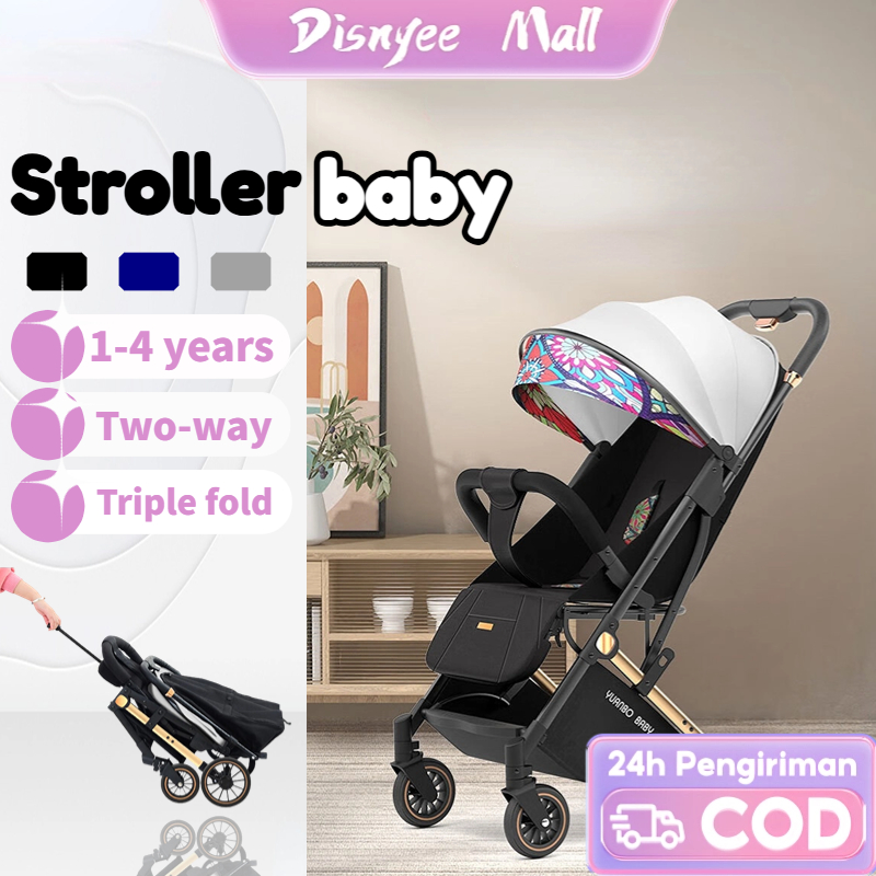 NEW Compact Stroller Baby 1 Way Foldable Lightweight New Born Baby ...
