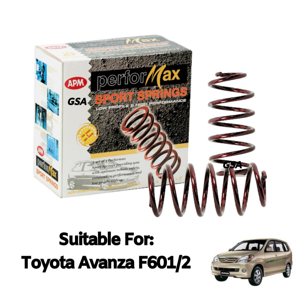 APM PerformaxToyota Avanza F601/F602 1.3/1.5 (04'-11') Lowered Sport ...