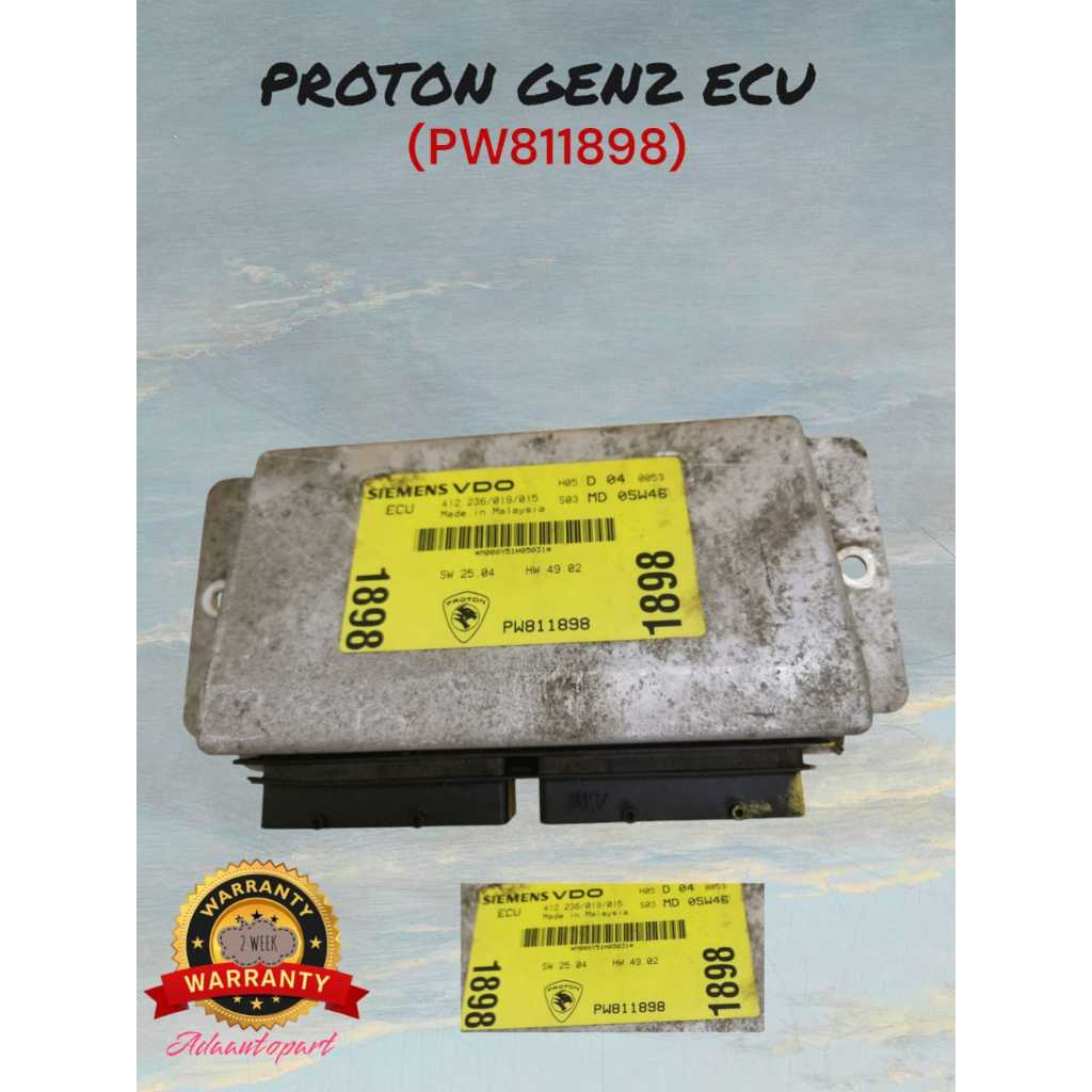 PROTON GEN2 ECU - PW811898 | Shopee Malaysia