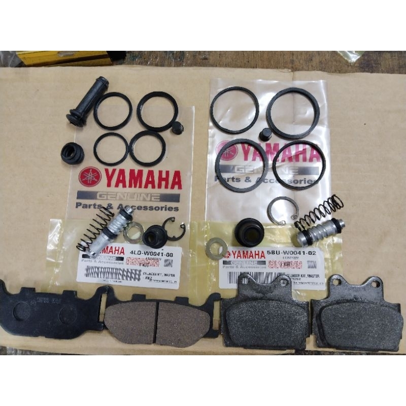 Yamaha TZM 150 TZM150 FRONT REAR CALIPER DEPAN BELAKANG OIL SEAL SET ...