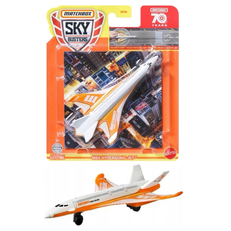Matchbox Sky Busters - MBX Hypersonic Jet (70th Anniversary Edition ...