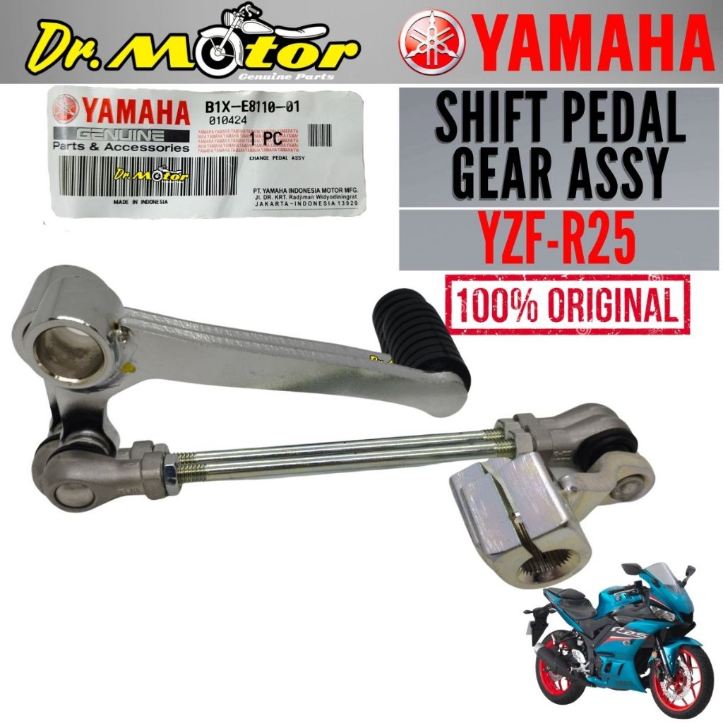 R25 YZF-R25 V1 V2 R3 GEAR SHIFT PADEL LEVER KIT PEDAL PEMIJAK MASUK ...
