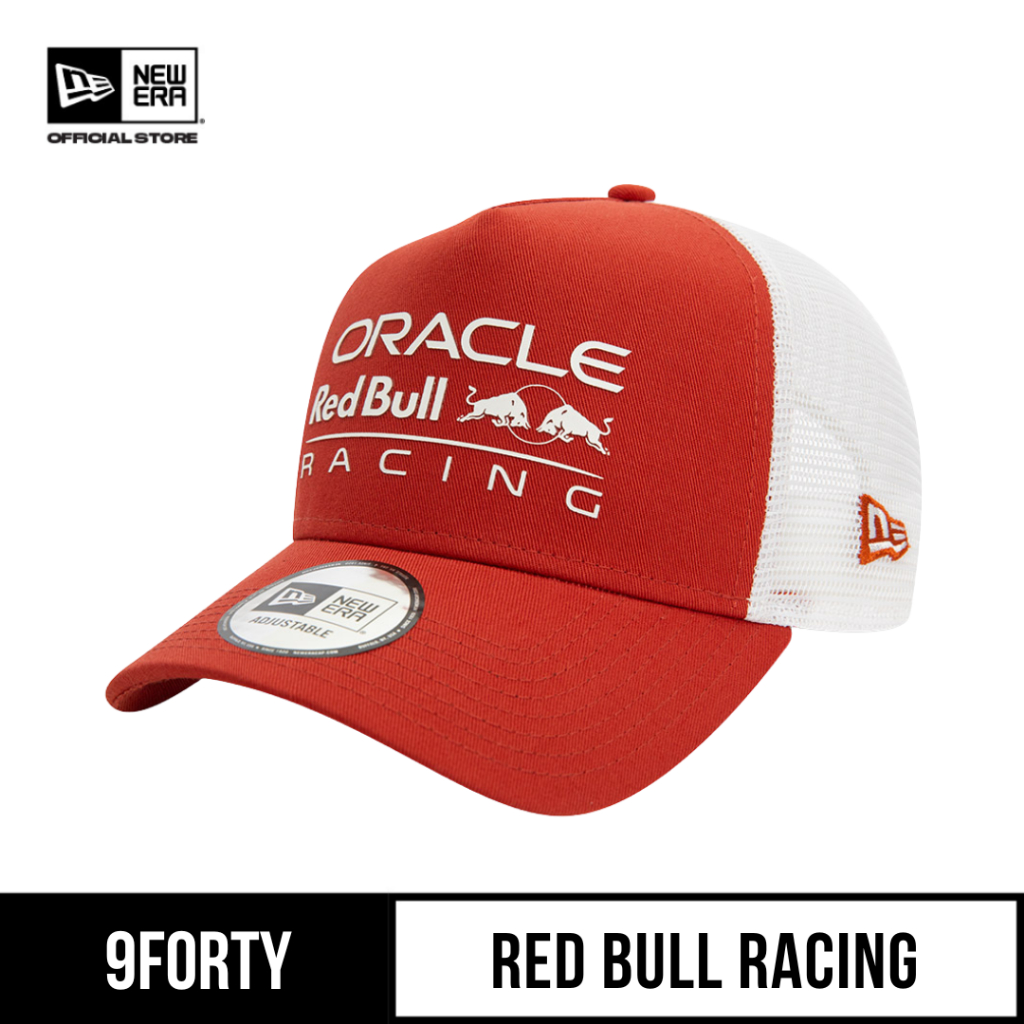 New Era 9FORTY E-Frame Trucker Red Bull Racing Seasonal Copper Scarlet ...