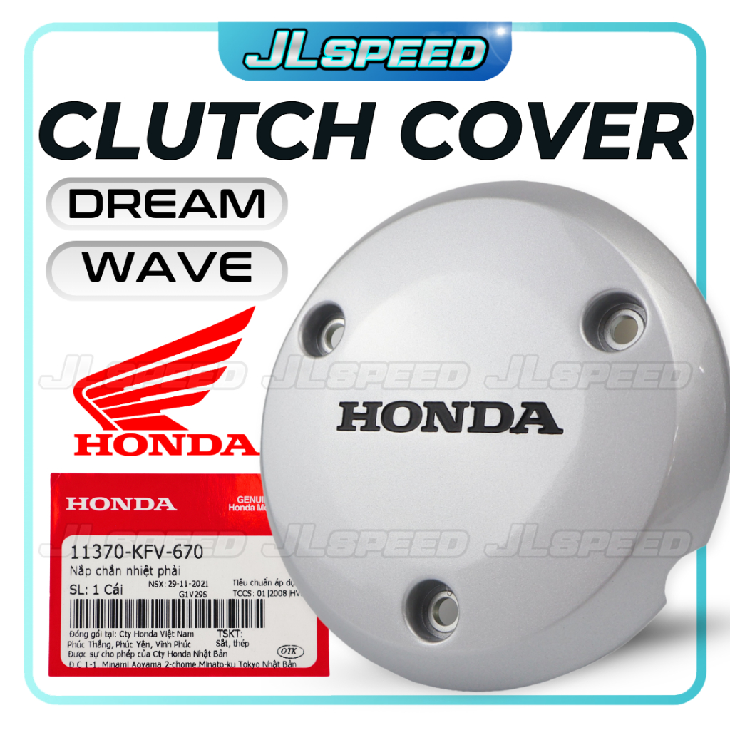 HONDA EX5 DREAM / WAVE 100 Cover Clutch Crankcase Small Cover Klac ...