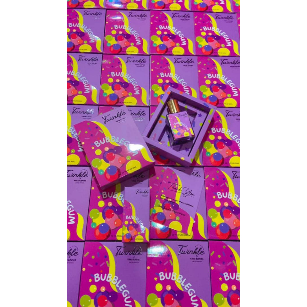 Twinkle X Yaya Empire Bubblegum Perfume Limited Edition 30ml | Shopee ...