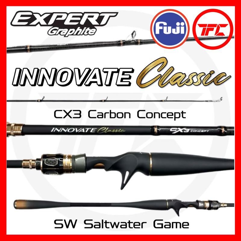 Expert Graphite Innovate Classic Version 2 Spinning & Overhead Jigging ...