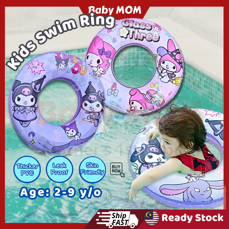 2-9yo Melody Kuromi Float Baby Float Kids Swimming Float Pelampung Baby ...