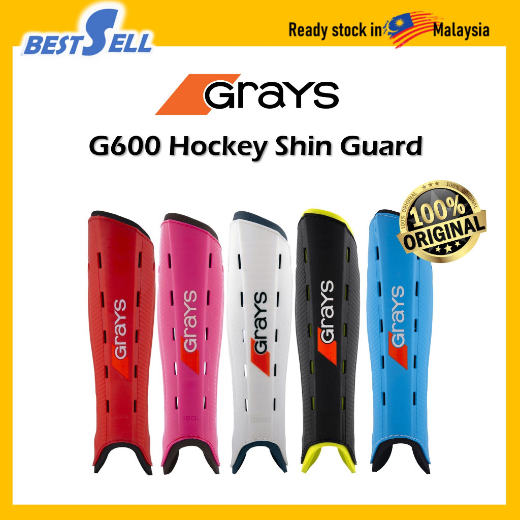Grays G600 Hockey Shin Guard Hockey Shinguard Shinpad Hoki Impact ...