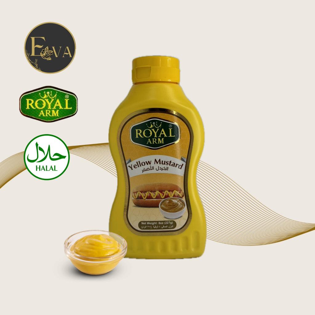 Royal Arm Yellow Mustard Sauce - 227g | Shopee Malaysia
