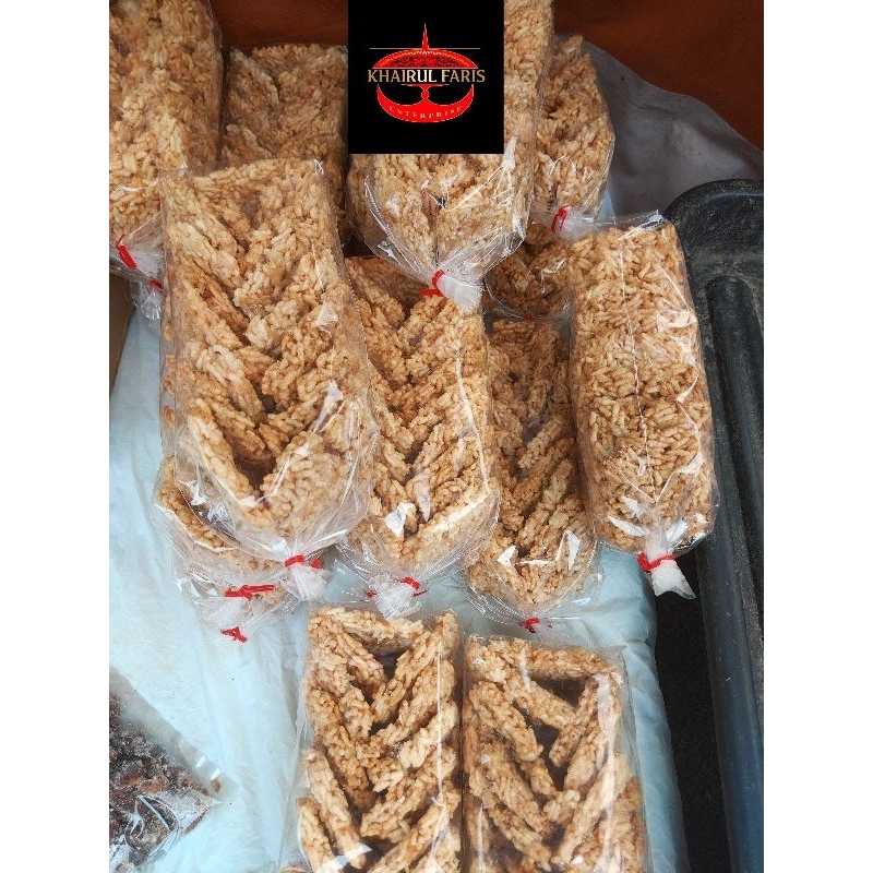 Kuih Bepang Beras Pulut Rangup Crunchy Rice Bipang 1 Pack Snack Makanan ...