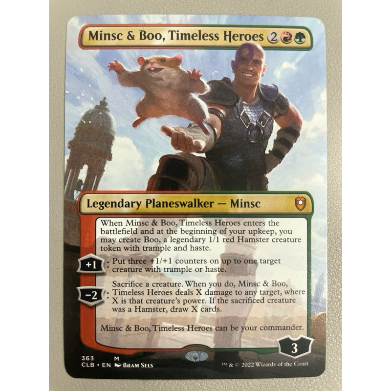 MTG:Battle for Baldur’s Gate (CLB) 363 M - Minsc & Boo, Timeless Heroes ...