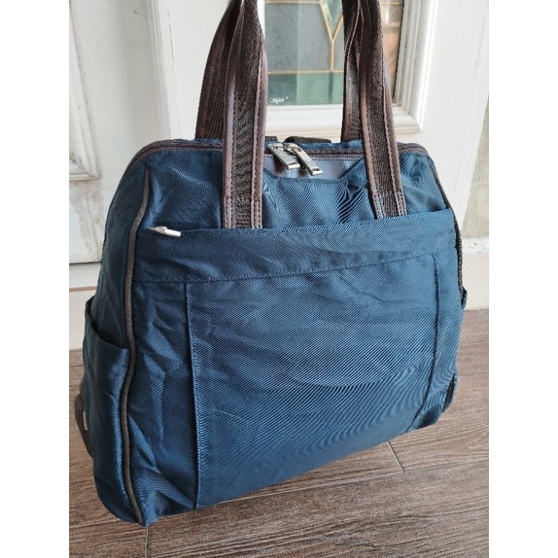 ACE Co. Ladies Backpack Nylon 2-Way Bag Tote Mommy Bag Used Beg Bundle ...