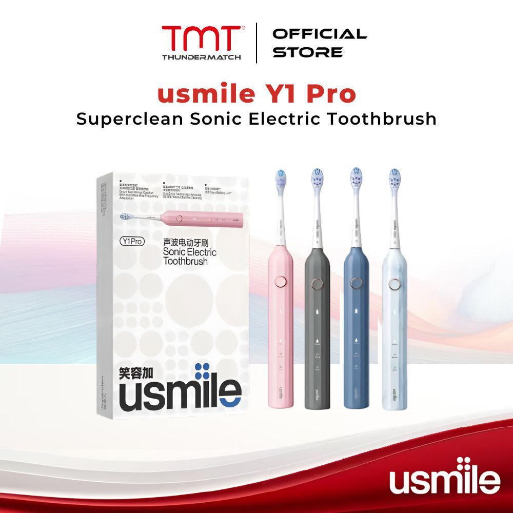 usmile Y1 Pro Superclea Sonic Electric Toothbrush | Shopee Malaysia
