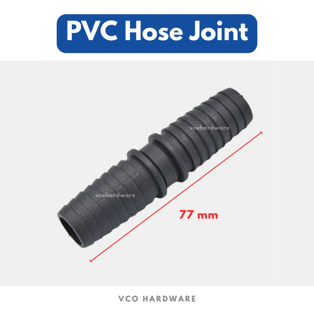 Pvc Hose Joint for Garden Hose Plactic Sambung Pipe Getah | Shopee Malaysia