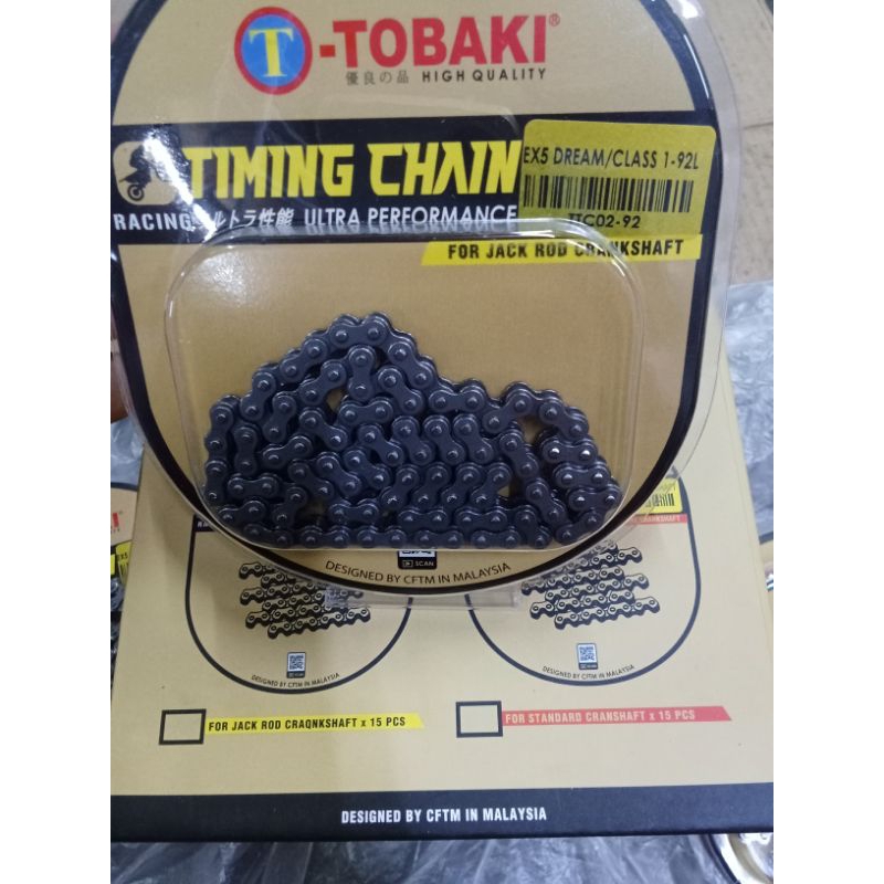 TIMING CHAIN RACING EX5 DREAM/EX5 CLASS 1 TOBAKI | Shopee Malaysia